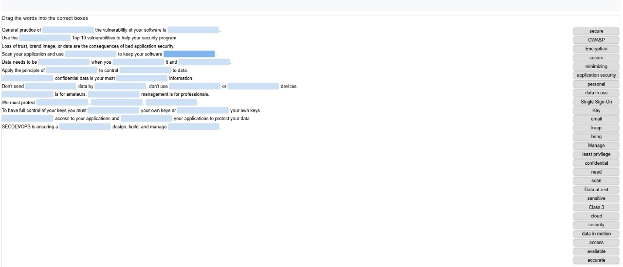 Solved Drag the words into the correct boxesGeneral practice | Chegg.com