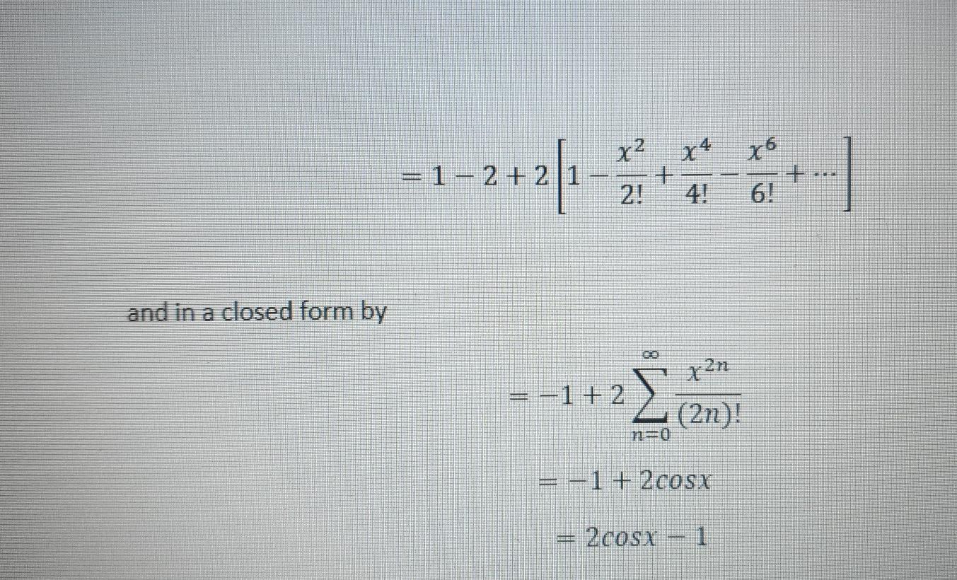 Solved v(x) vo(x) + v1(x) + v2(x) + x2 x2 x4 x4 + 2! 2! X + | Chegg.com