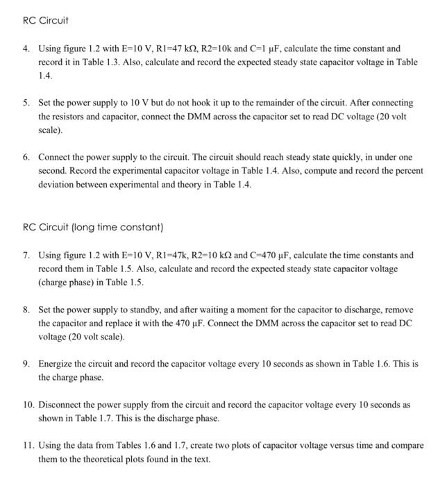1 Introduction to RL and RC Circuits Objective In | Chegg.com