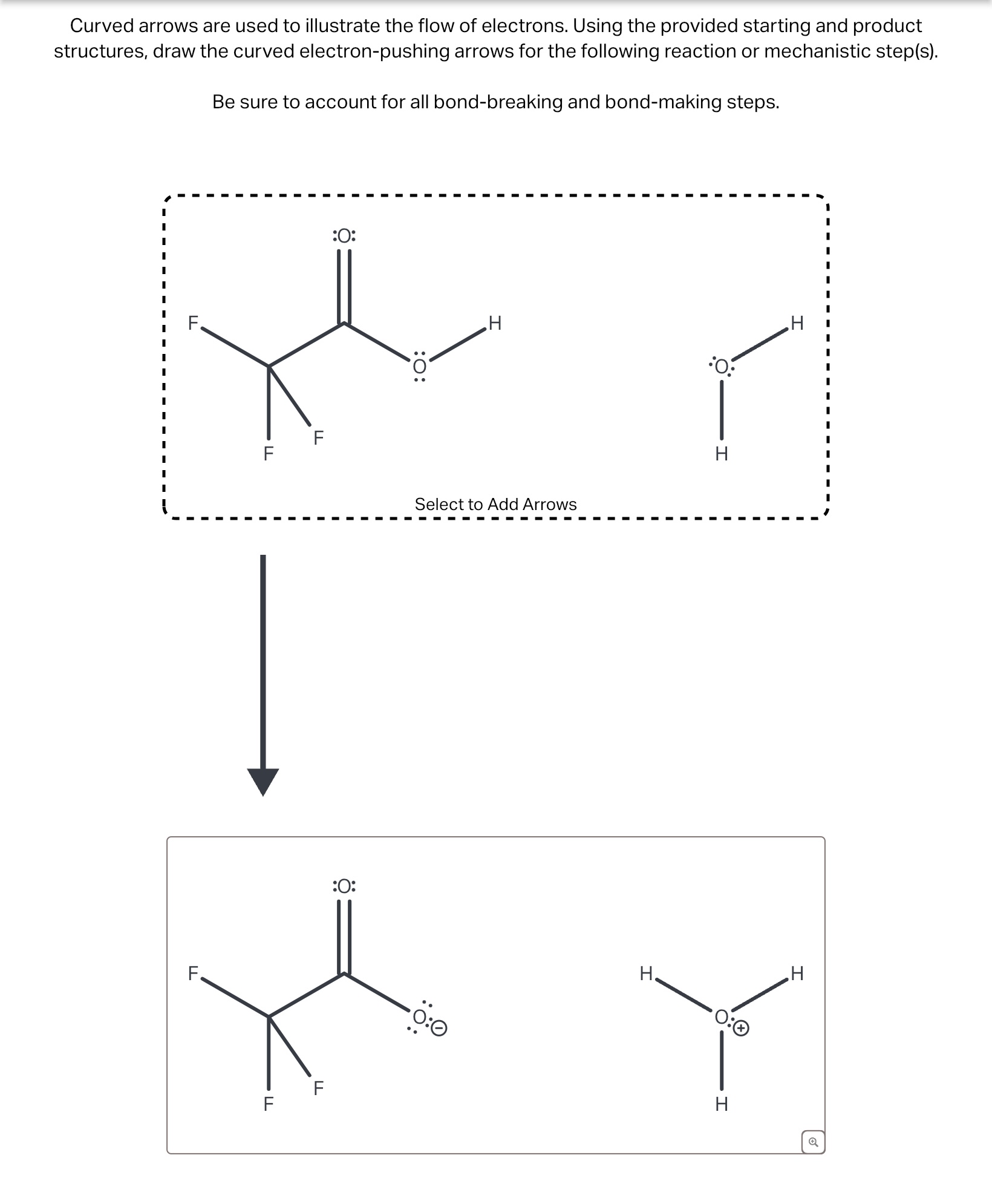 Solved by an EXPERT Curved arrows are used to illustrate the flow of ...