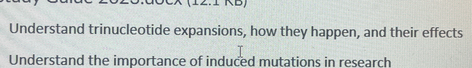 Solved Understand trinucleotide expansions, how they happen, | Chegg.com