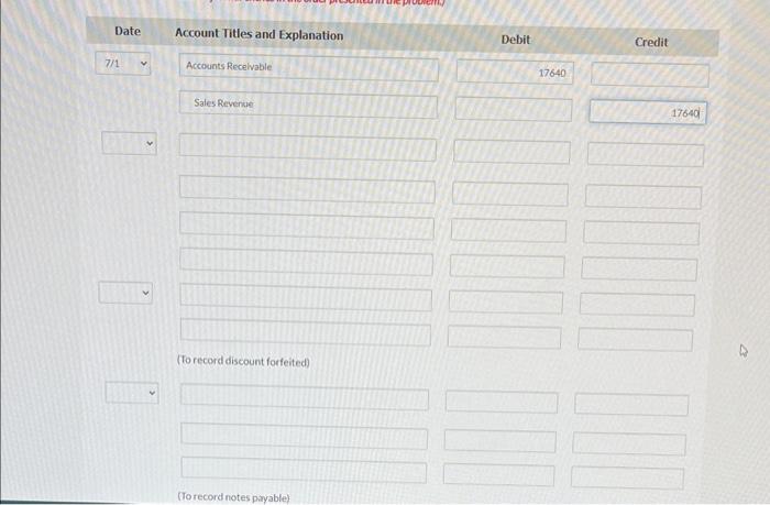 Solved im having trouble understanding how to do the journal | Chegg.com