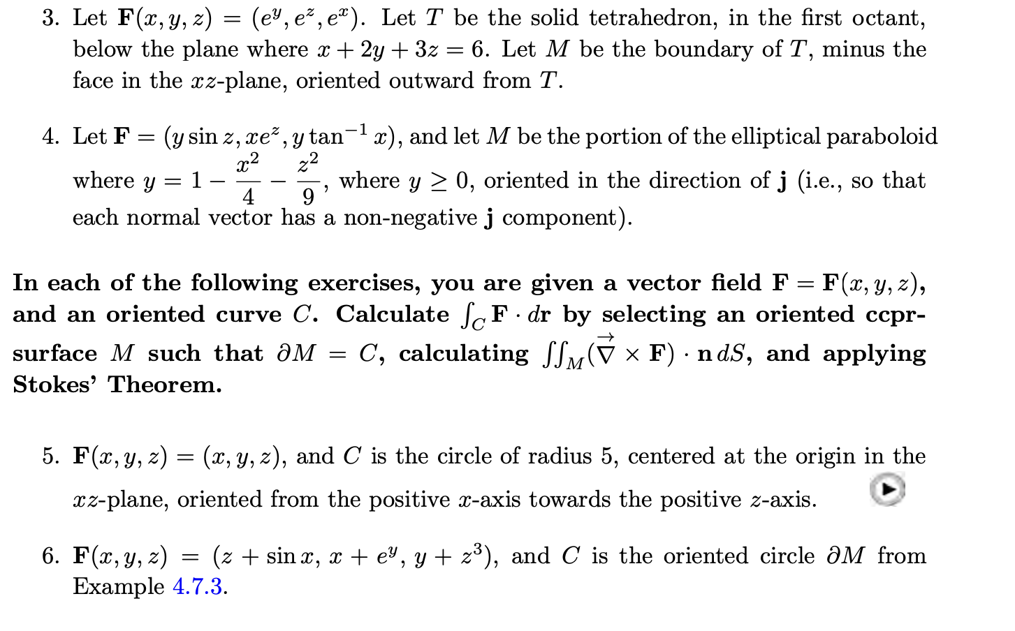 Solved I need help with problem 6. ﻿Example 4.7.3 ﻿is | Chegg.com