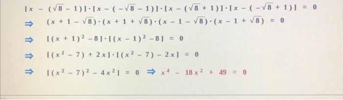 Solved There may be many polynomial equations with integer | Chegg.com