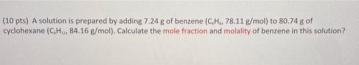 [Solved]: (10pts) Calculate ( Delta mathrm{H}_{ mathrm{s
