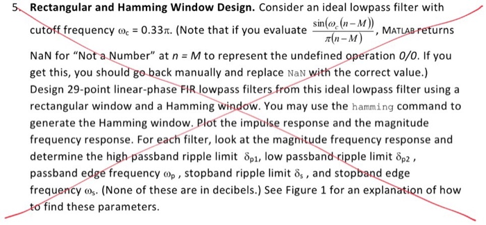 Solved 6. Kaiser Window Design. Use Kaiser windows (kaiser | Chegg.com