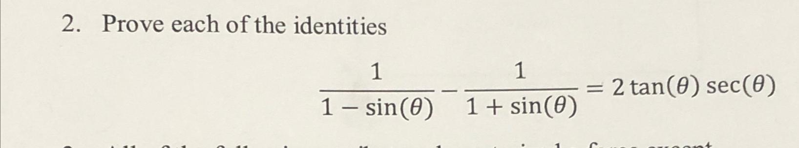 Solved Prove each of the | Chegg.com