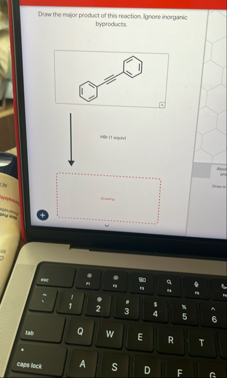 Draw the major product of this reaction. Ignore | Chegg.com