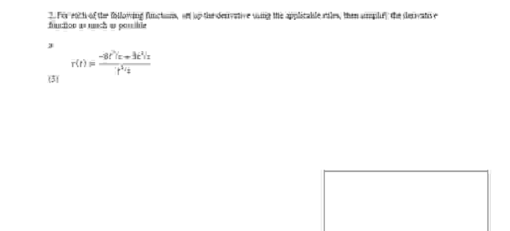 Solved this is the first part of the calculas question. | Chegg.com