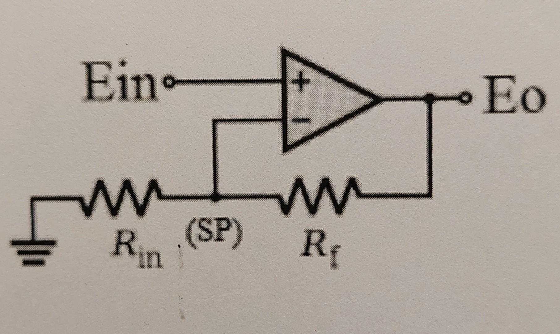 Solved Non-inverting operational amplifier: The switching | Chegg.com