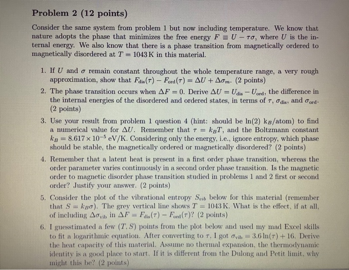 Solved Problem 2 (12 points) Consider the same system from | Chegg.com