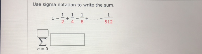Solved Use sigma notation to write the sum. 2493 2943. +6611 | Chegg.com