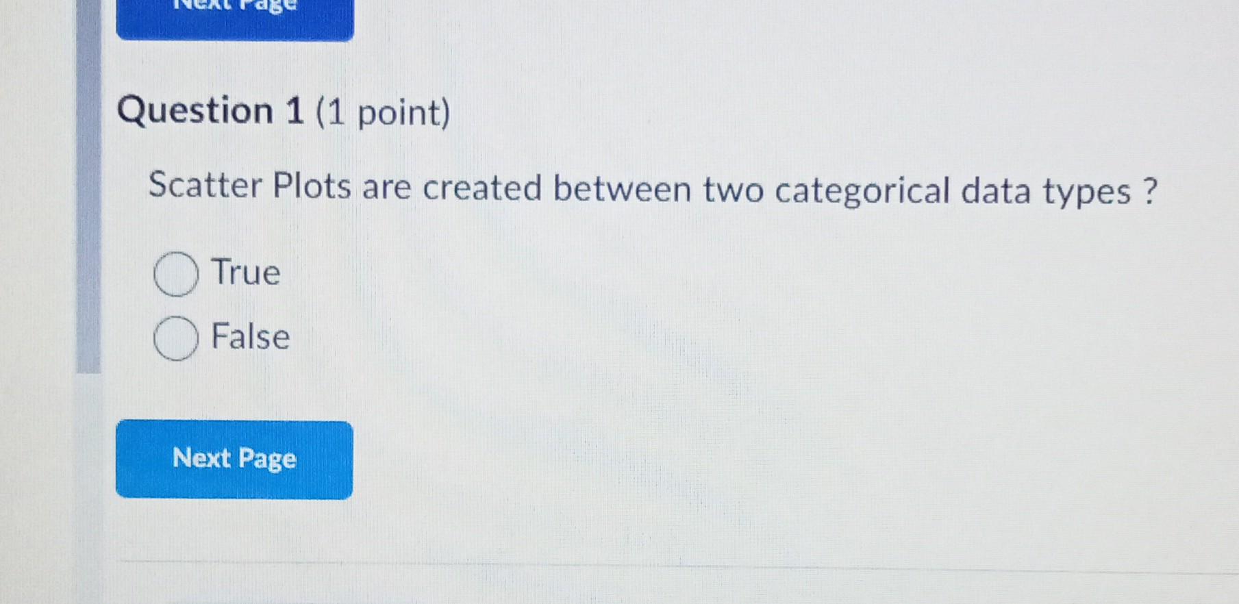 Solved Scatter Plots are created between two categorical | Chegg.com
