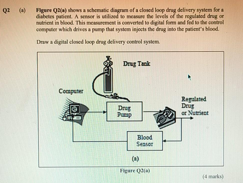 Q2 (a) Figure Q2(a) shows a schematic diagram of a | Chegg.com