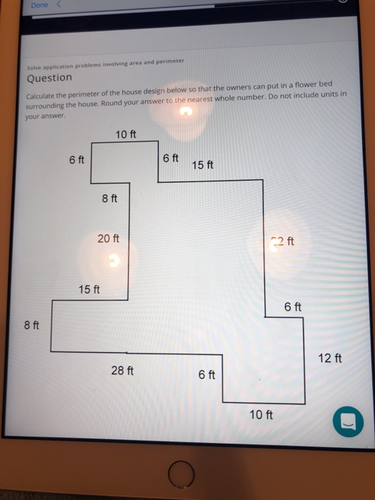 Solved Done Solve application problems involving area and | Chegg.com
