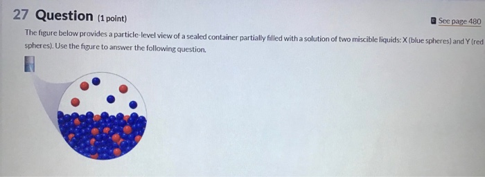 Solved 27 Question (1 point) See page 480 The figure below | Chegg.com