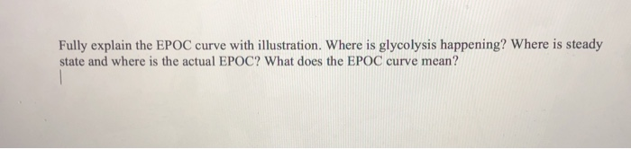 Solved Fully explain the EPOC curve with illustration. Where | Chegg.com