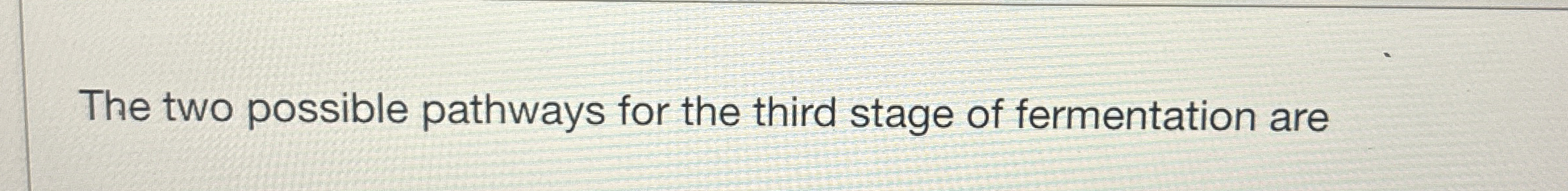 Solved The two possible pathways for the third stage of | Chegg.com