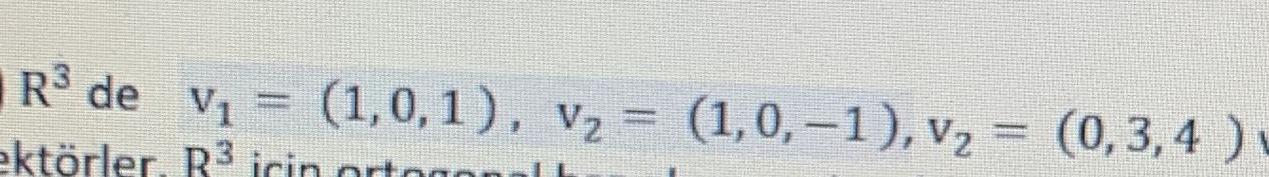 v1=(4,3,1,−2),v2=(−2,1,2,3)R3 de | Chegg.com