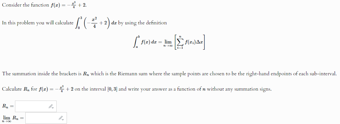 Solved The summation inside the brackets is Rn ﻿which is the | Chegg.com
