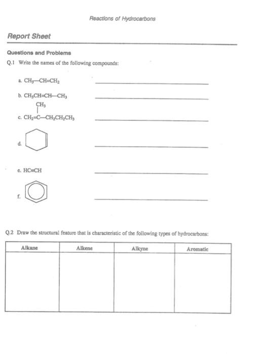 Solved Report Sheet Name Date Section Instructor Team | Chegg.com