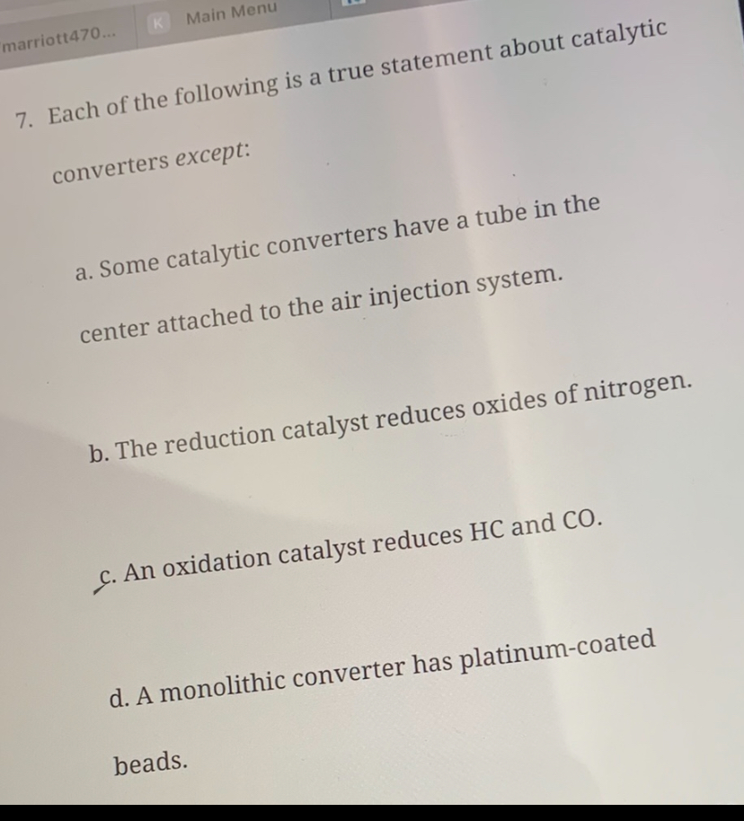 Each of the following is a true statement about | Chegg.com