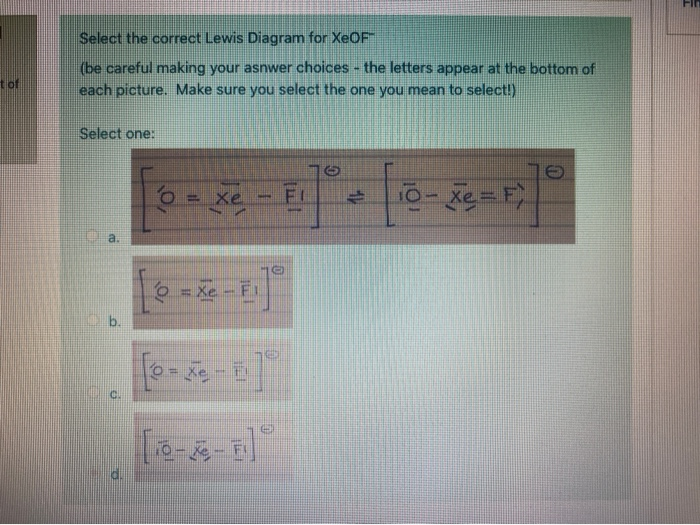 Why Does The Lewis Structure Of Xef4 Not Follow The Octet