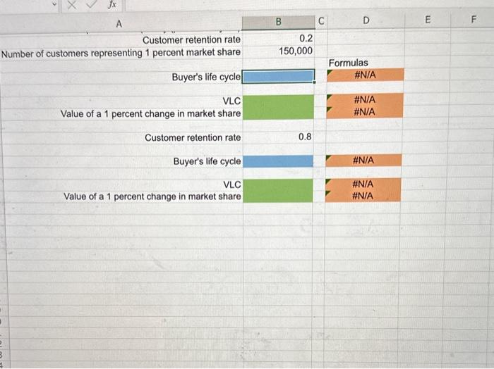 Solved Excel Online Activity: VLC Assume that a customer in | Chegg.com