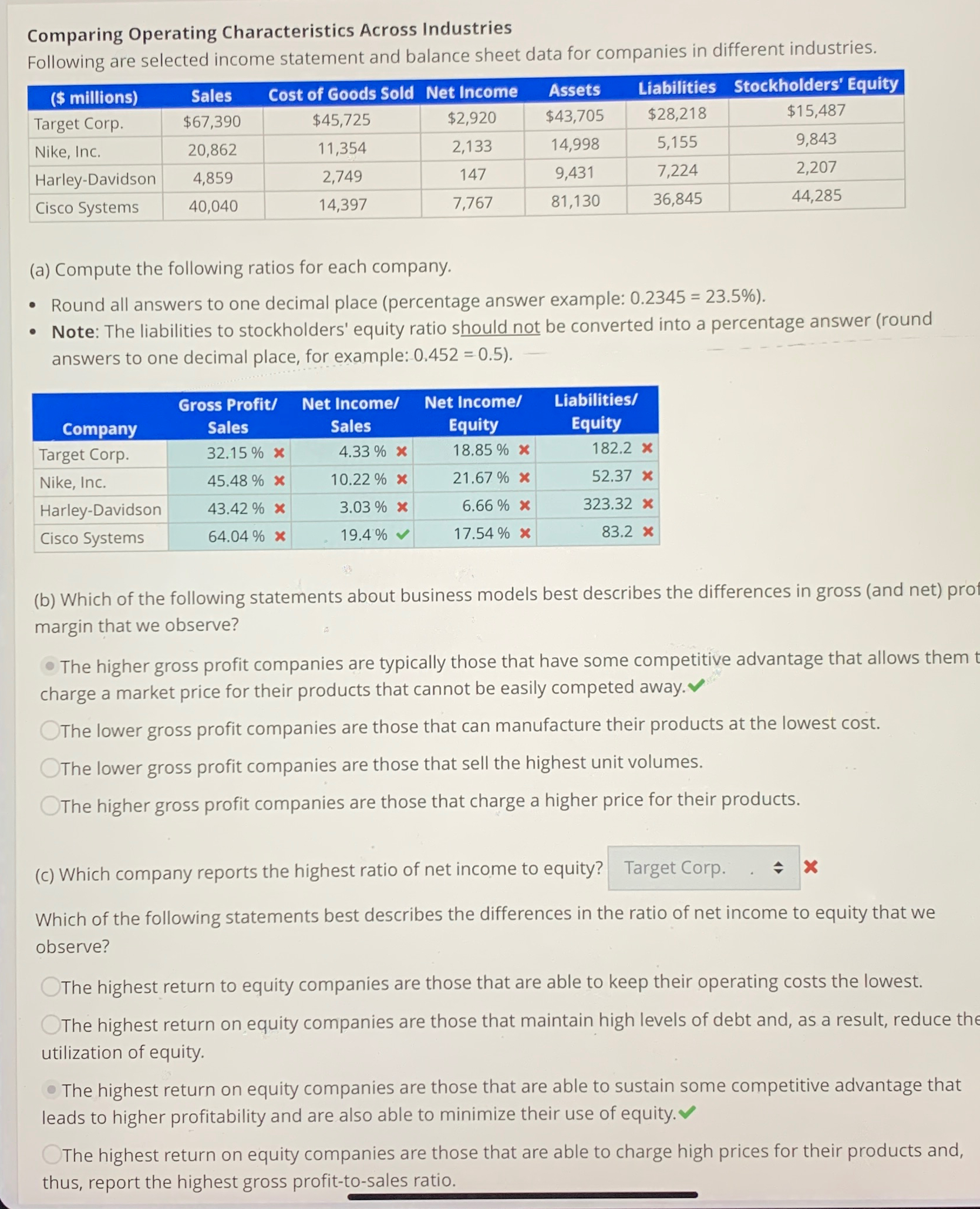 Solved Comparing Operating Characteristics Across | Chegg.com