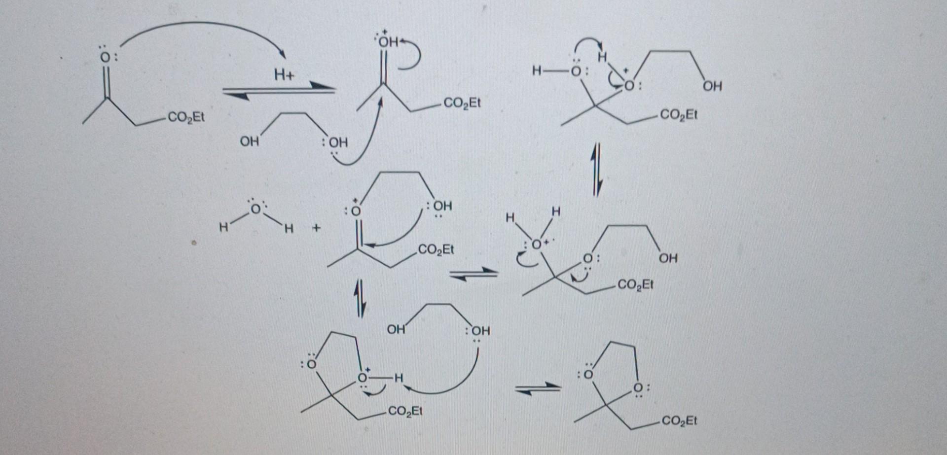 Solved Please explain in detail the reaction mechanism of | Chegg.com