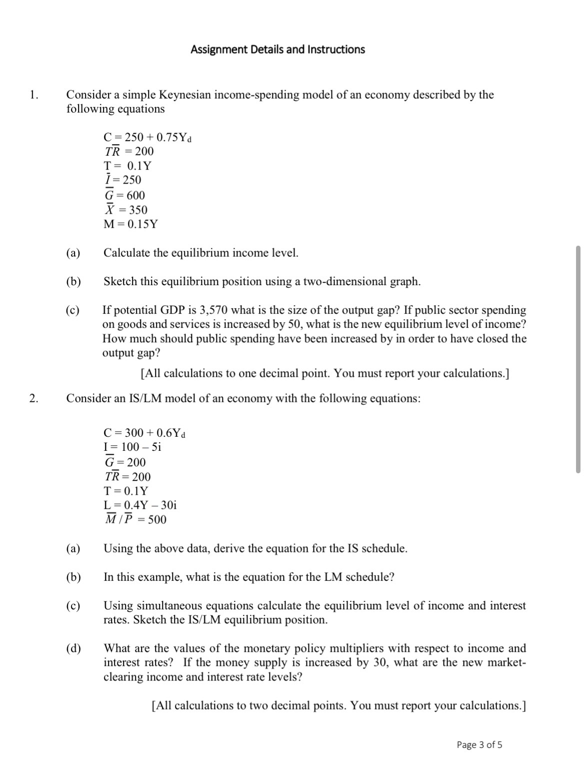 Solved Assignment Details and InstructionsConsider a simple | Chegg.com