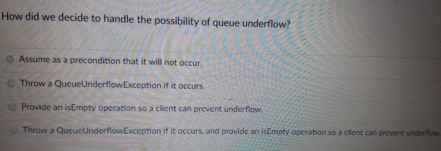 Solved If you enqueue 5 elements into an empty queue, and | Chegg.com