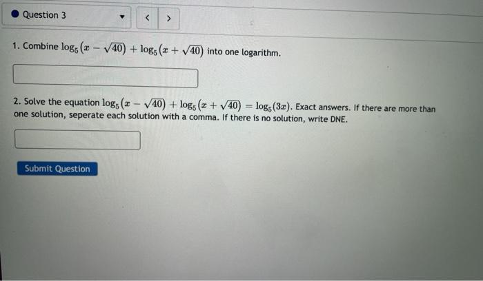 Solved Question 3