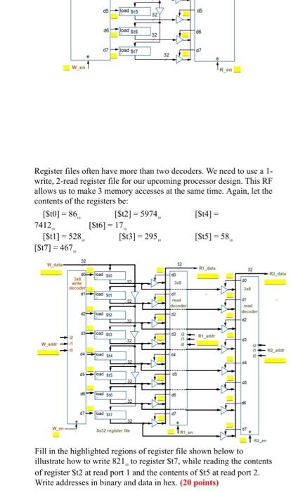 Part 1 - Memory Construction SRAM is a fast, | Chegg.com