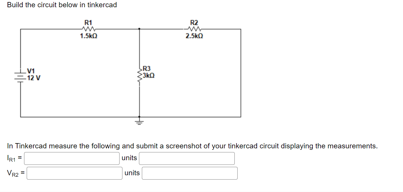 Solved Build the circuit below in tinkercadIn Tinkercad | Chegg.com