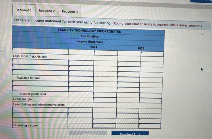 Solved Security Technology Incorporated (STI) is a | Chegg.com
