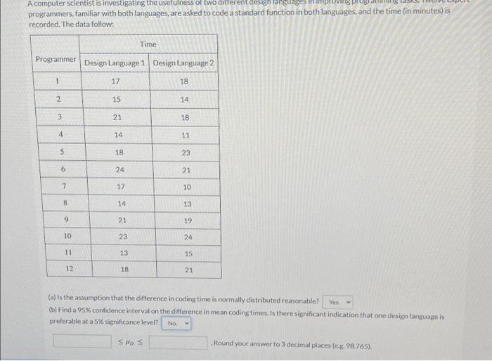 Solved A computer scientist is investigating the usefulness | Chegg.com