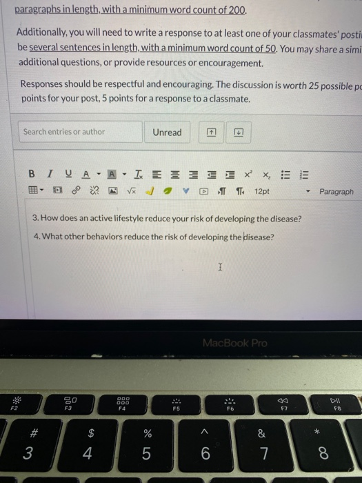 Solved paragraphs in length, with a minimum word count of | Chegg.com
