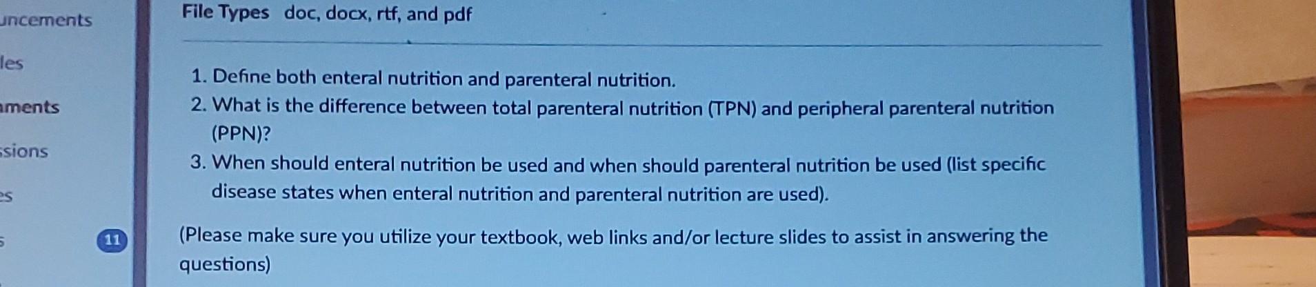 Solved File Types doc, docx, rtf, and pdf 1. Define both | Chegg.com