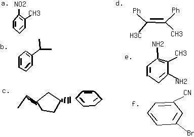 Solved Provide IUPAC names for each structure below | Chegg.com