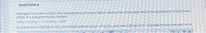 Solved QUESTION 10 What is an anhydrous compound? And Give | Chegg.com