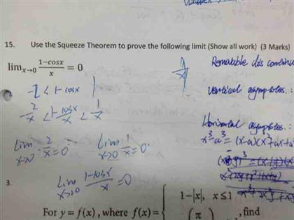 Use the Squeeze Theorem to prove the following limit | Chegg.com