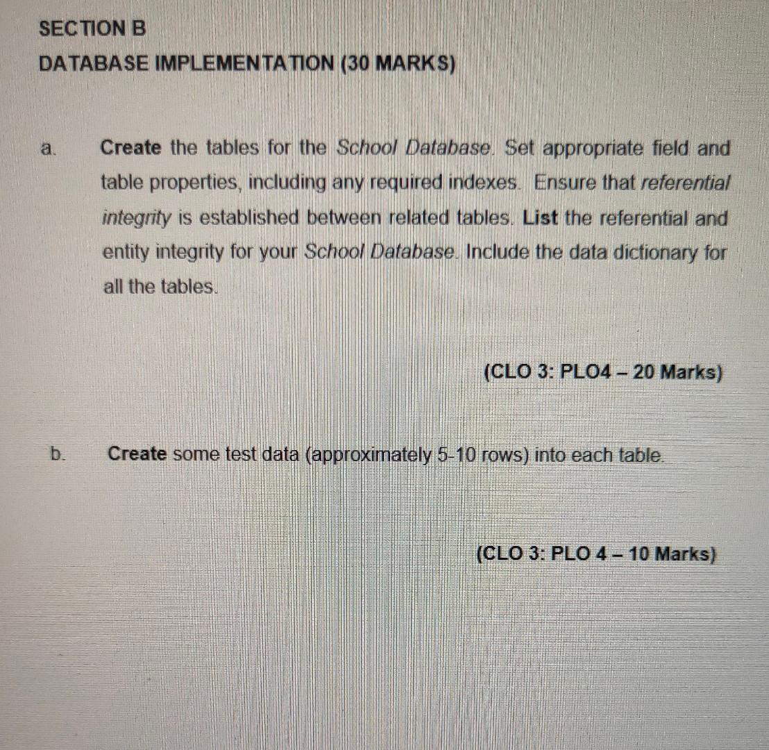 Solved SCENARIO You have been approached by your secondary | Chegg.com