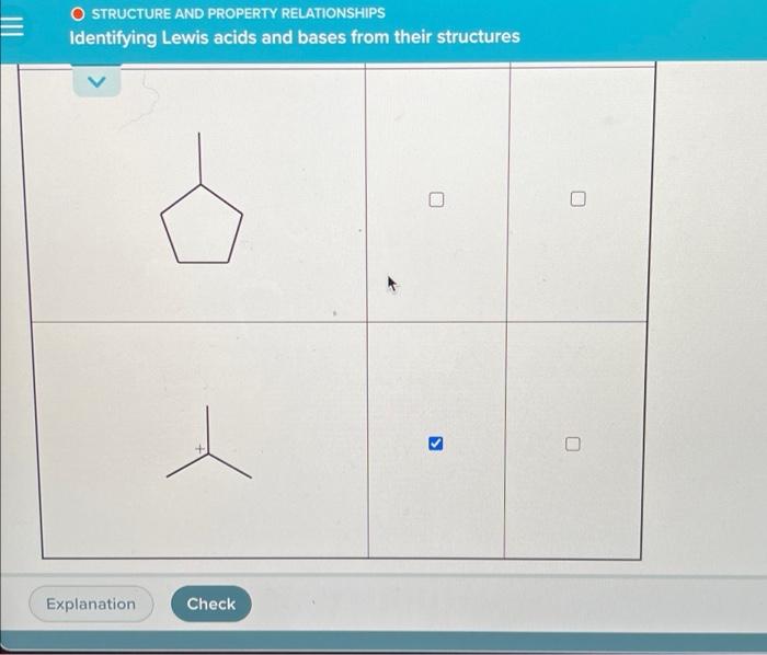 Solved O STRUCTURE AND PROPERTY RELATIONSHIPS Identifying | Chegg.com