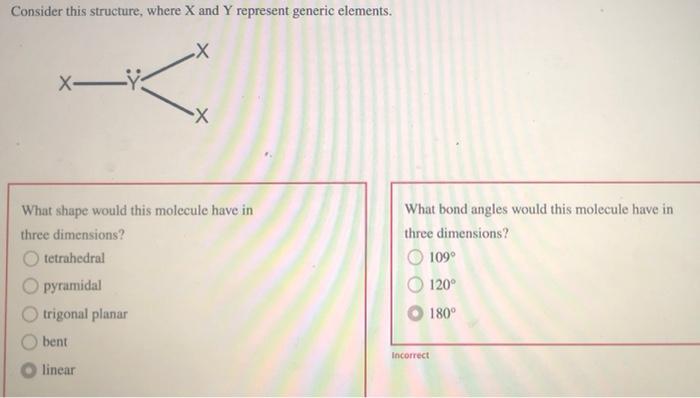 Solved Consider this structure, where X and Y represent | Chegg.com