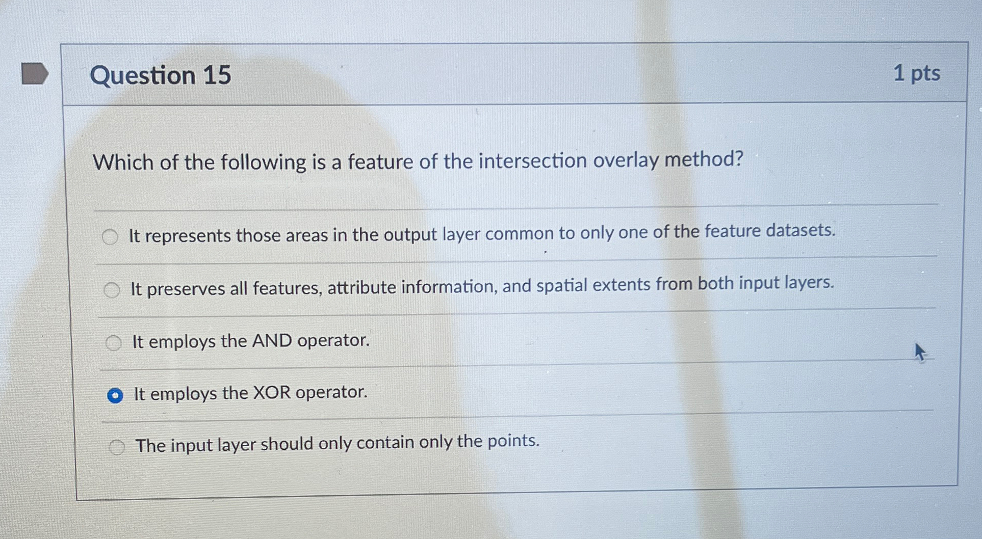Solved Question 151 ﻿ptsWhich of the following is a feature | Chegg.com