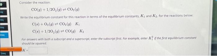 Solved Carbon monoxide is a colorless, odorless gas that | Chegg.com