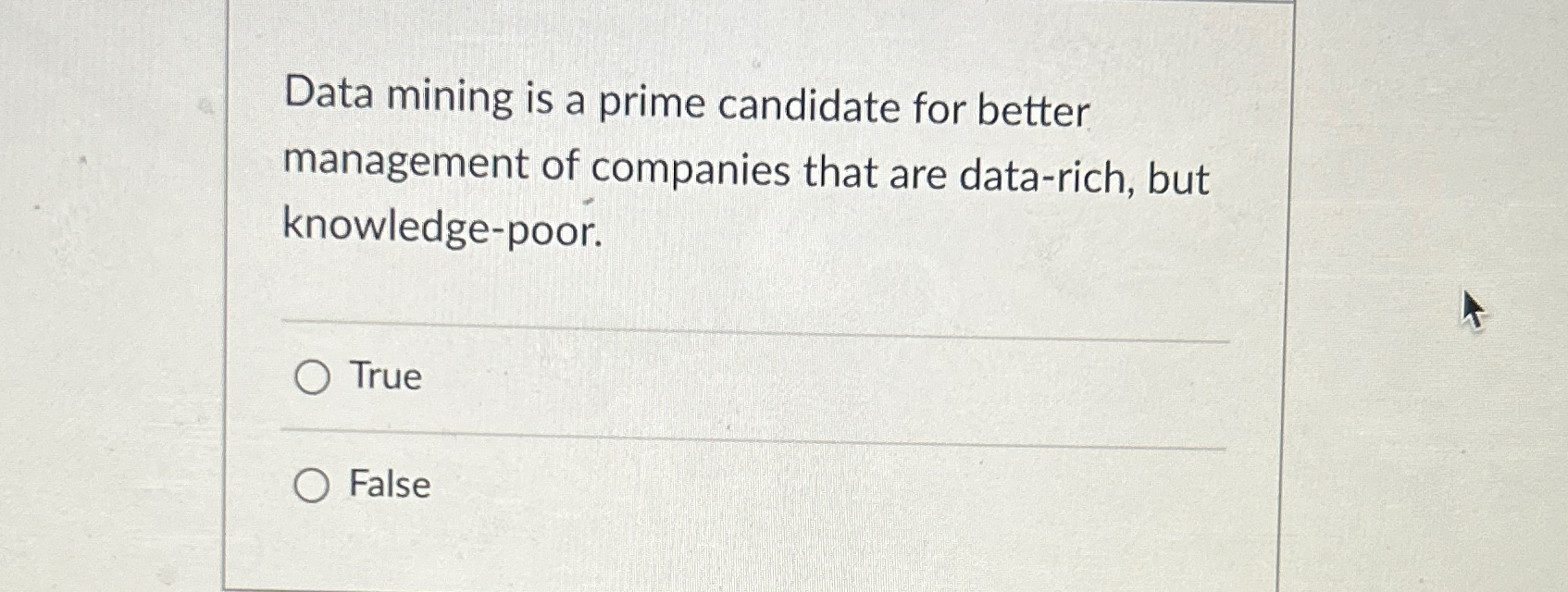 Solved Data mining is a prime candidate for better | Chegg.com