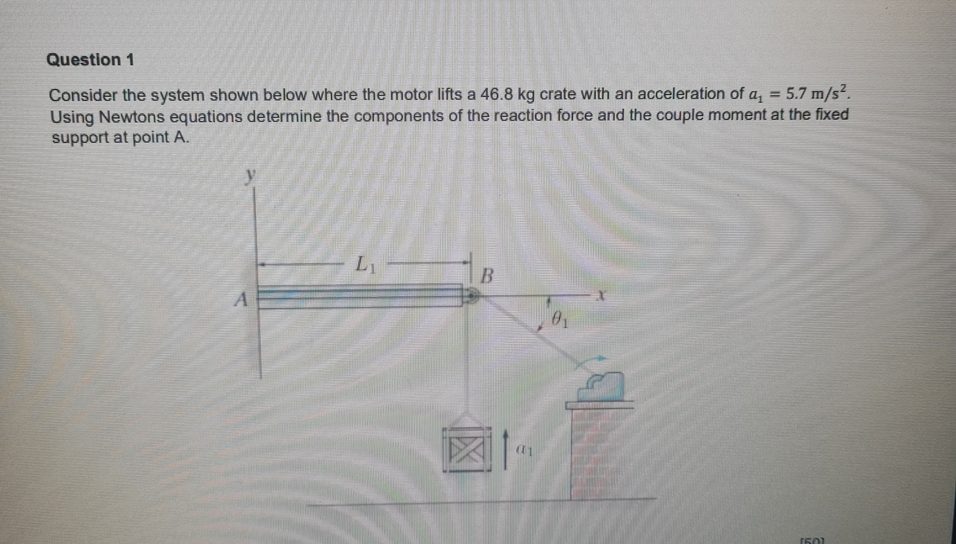 Solved Question 1Consider the system shown below where the | Chegg.com