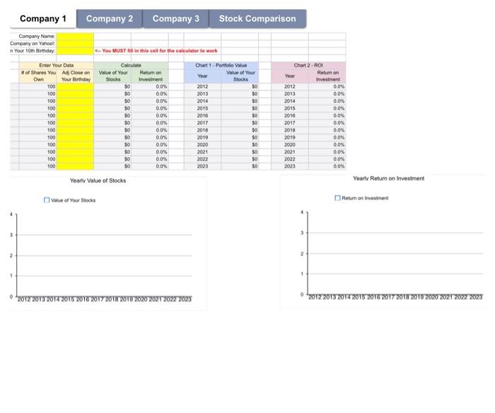 Solved Yearfv Value of Stocks Vaadu Dakim an Inuestruared | Chegg.com
